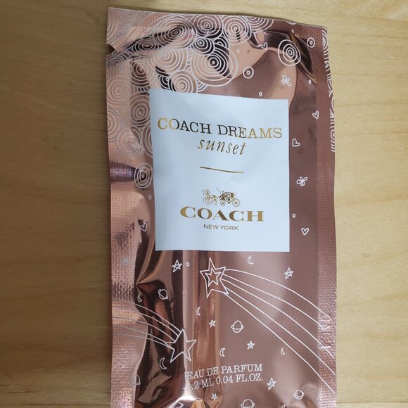 Coach | Other | Sample Size Coach Dreams Sunset Sample Perfume | Poshmark